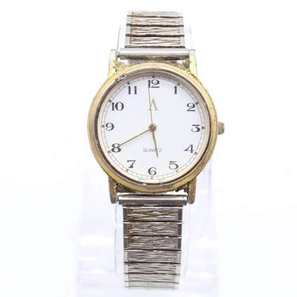 Avon | Accessories | Vintage Avon Watch Unisex Gold Tone Stainless ...